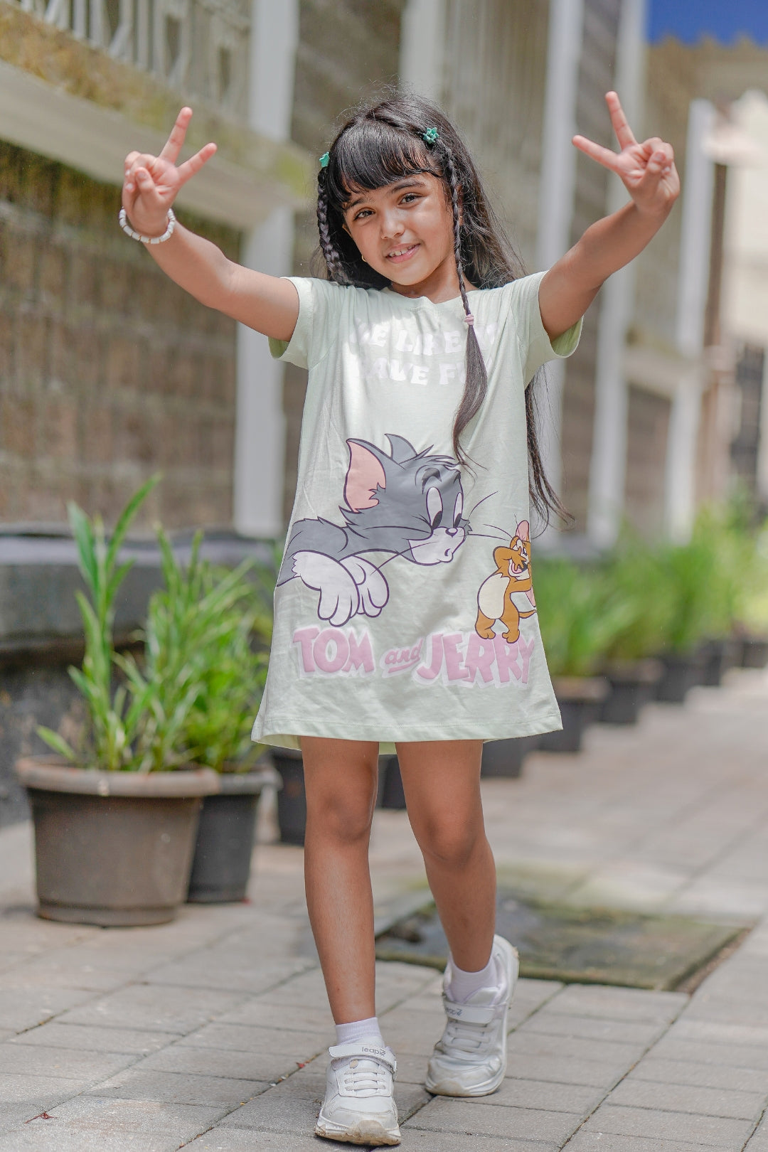 Tom and Jerry Summer Fun Dress | Girls Dresses Online – Nap Chief